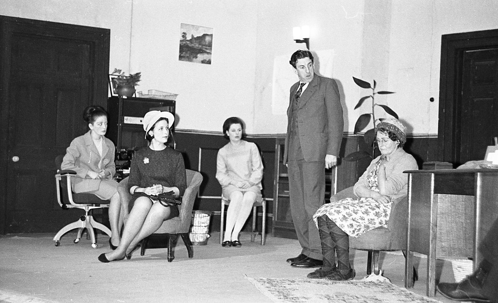 A scene from The Busy Body, 1967 - Hall for Cornwall | Theatre & Arts ...